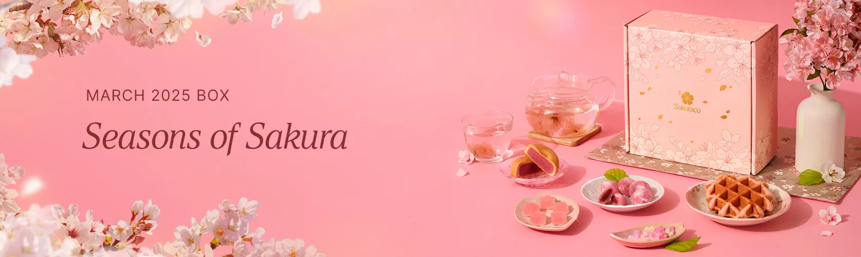 Sakuraco March 2025 - Seasons of Sakura – Japan Haul