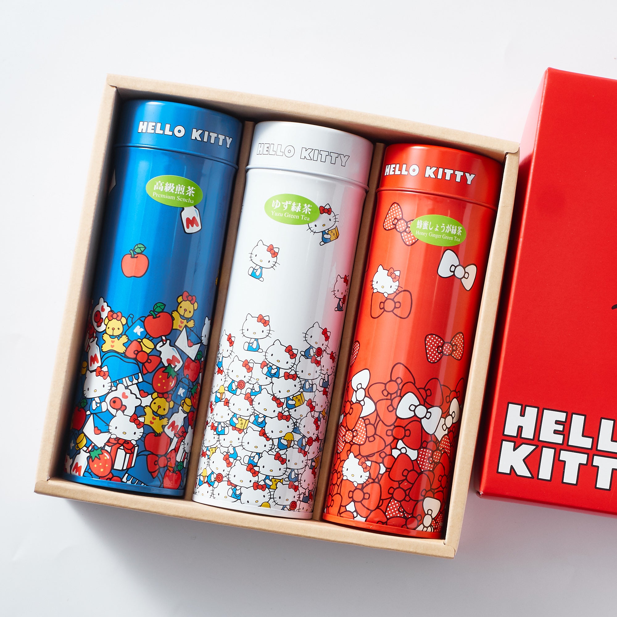 Hello Kitty Green Tea Gift Set (3 cans) – Japan Haul