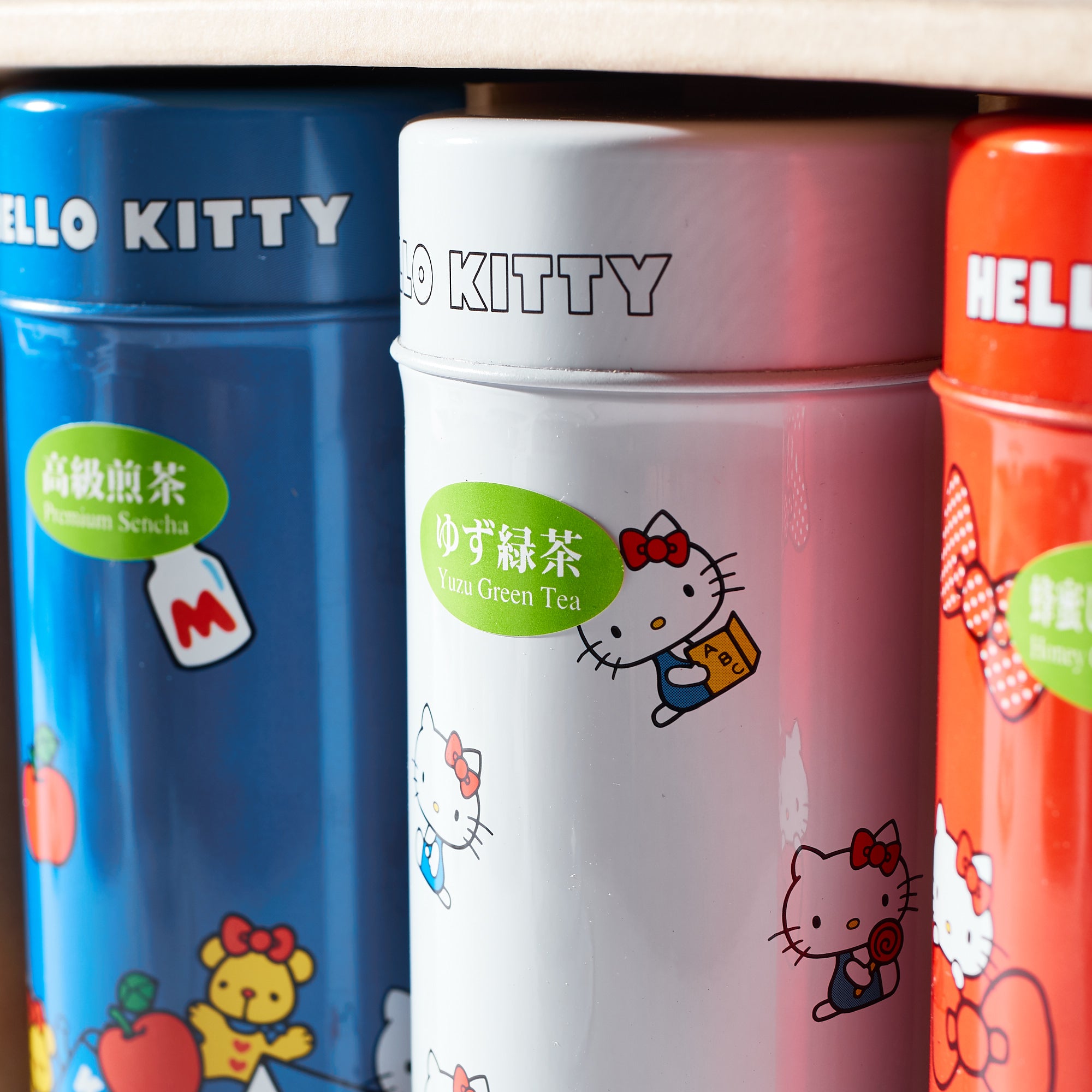 Hello Kitty Green Tea Gift Set (3 cans) – Japan Haul